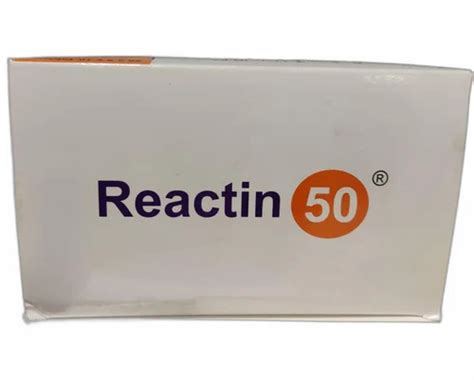 Reactin 50 Tablet At ₹ 690piece In Lucknow Id 2849548088273
