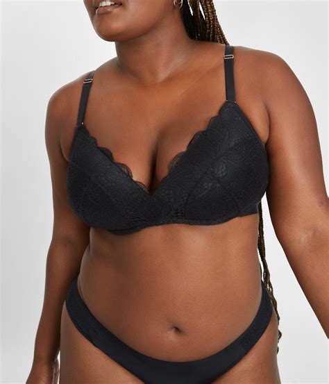 Lace Push Up Bra No Wire Toasted Almond Lively
