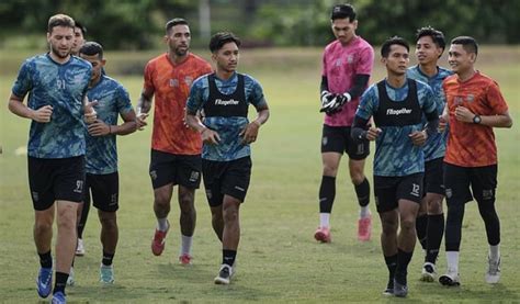 Latihan Intensif Borneo FC Incar Kemenangan Saat Menjamu Persija Di