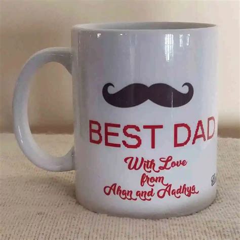 Order Best Dad Mug With Photo Father Day T Customwish