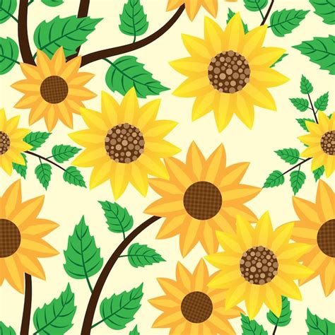 Premium Photo Botanical Blossom Seamless Pattern