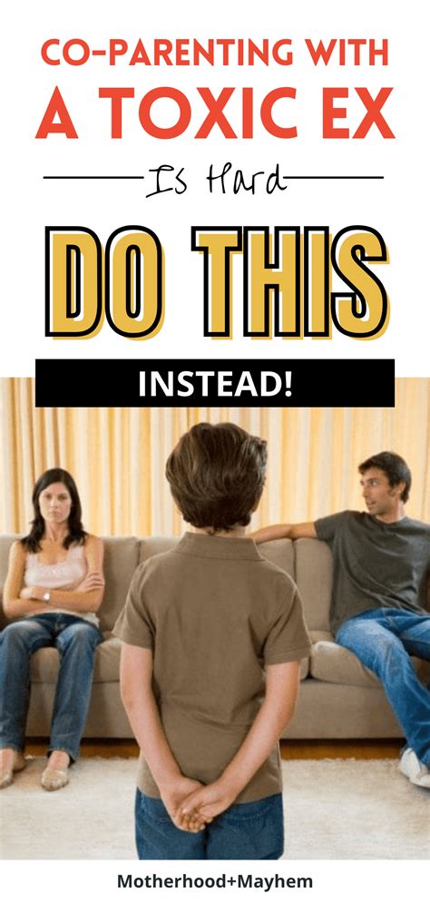 Co Parenting With A Toxic Ex Is Hard But You Can Do This Instead