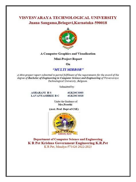 Multi Mirror Pdf Computer Graphics 3 D Computer Graphics