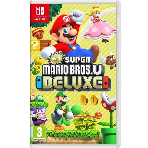 Nintendo Switch New Super Mario Bros U Deluxe Smyths Toys France