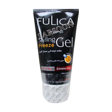 ژل مو حالت دهنده بسیار قوی فولیکا مناسب انواع مو Fulica Styling Freeze