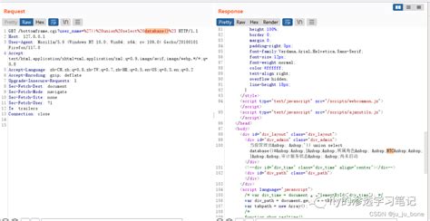网御星云 上网行为管理系统bottomframecgi接口存在sql注入网御 Acm 上网行为管理系统bottomframecgi