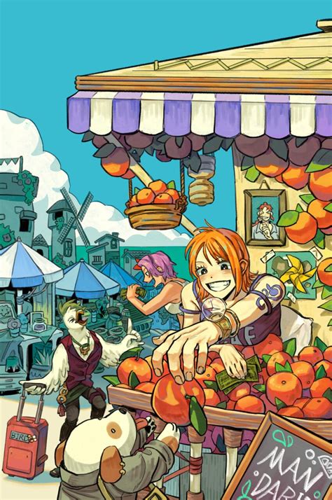 Mint Ack Bellemere Nami One Piece Nojiko One Piece One Piece