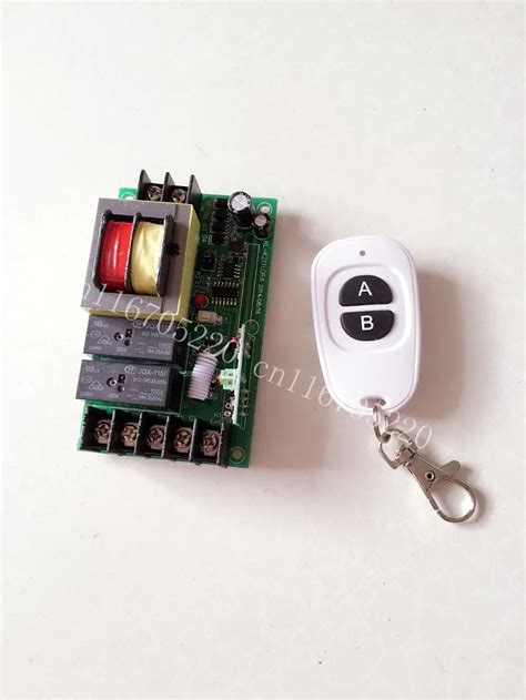 High Quality AC V A CH Wireless Remote Control Electric Motor V Switch Receiver Mini