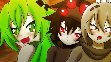 Creeper Girls Explosive Control Minecraft Anime Youtube