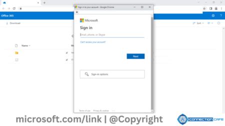 How To Use Microsoft Com Link Connection Cafe