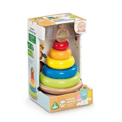 Early Learning Centre Wooden Stacking Rings Kaliedy