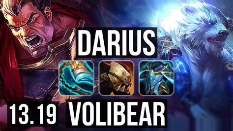 DARIUS Vs VOLI TOP 10 0 2 6 Solo Kills 1100 Games 1 6M Mastery