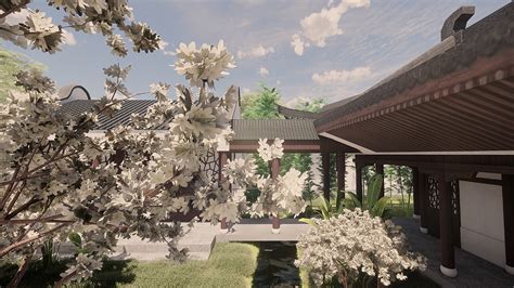 红楼一梦：林黛玉潇湘馆场景复原z049683793 站酷zcool