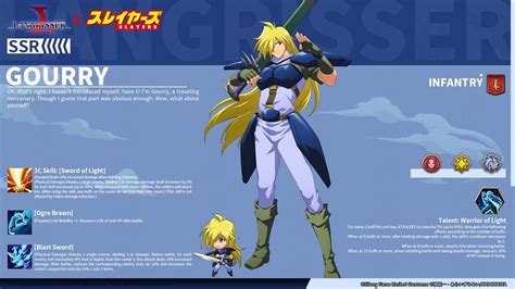 Global Collab Langrisser M X Slayers Free Ssr Gourry R Gachagaming