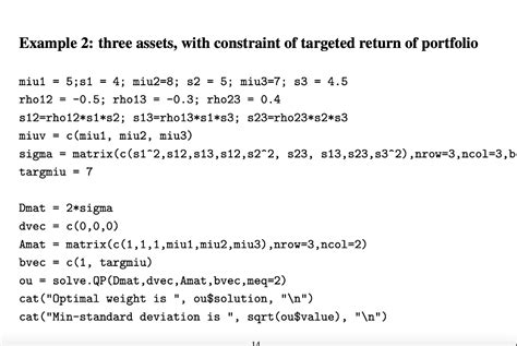 Review Of Mean Variance Covariance And Correlation Chegg Com