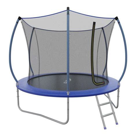 Батут EVO JUMP Internal с внутренней сеткой и лестницей, диаметр 8ft ...