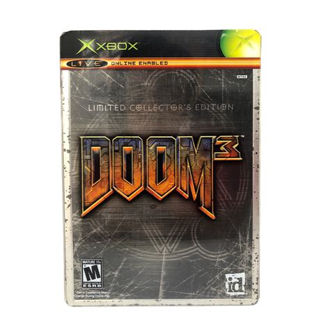Jogo Doom 3 Steelcase Xbox Meugameusado Jogo Doom 3 Steelcase Xbox Meugameusado