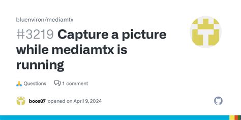 Capture A Picture While Mediamtx Is Running · Bluenviron Mediamtx