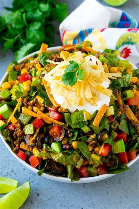 Steps To Make Taco Salad Recipes With Ground Beef