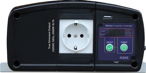 W Inverter Med Indbygget A Lader Vankompagniet