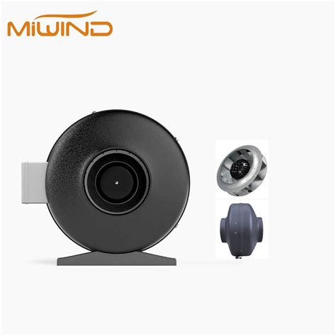 Centrifugal Inline Fan Circular Inline Duct Fan Miwind