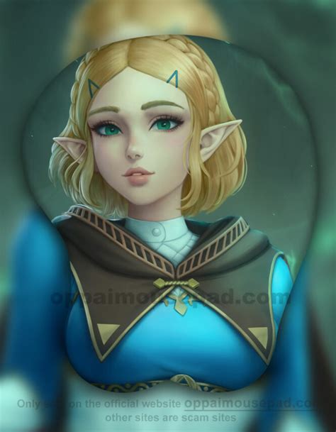 Princess Zelda 3d Mouse Pad Oppai Mousepad