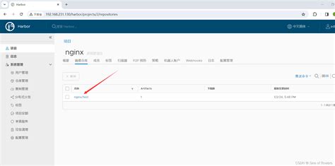 K8s集群部署harbor镜像仓库haobor 仓库 Csdn博客