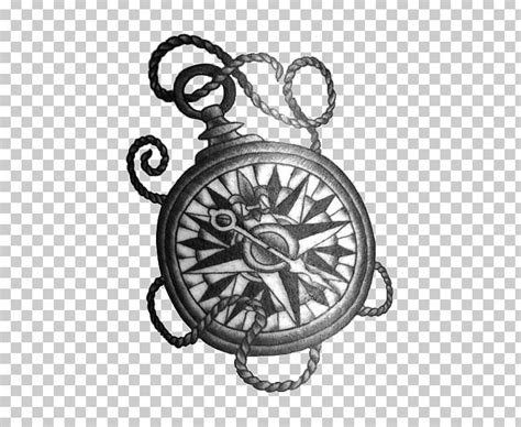 Vintage Compass Tattoo Design Compass Rose Tattoo