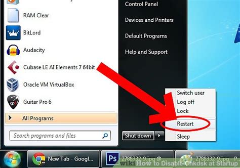 How To Disable Chkdsk At Startup 9 Steps With Pictures