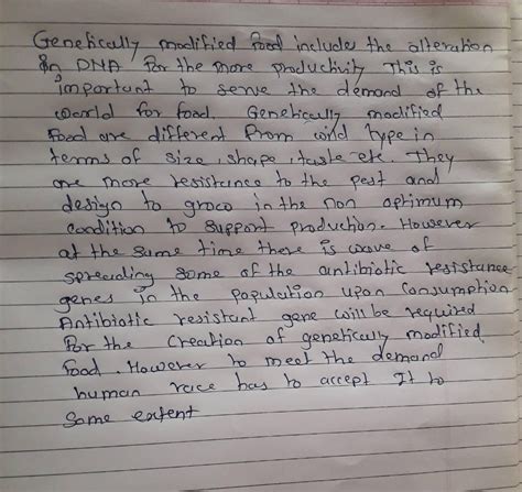 Solved 4 Genetically Modified Food Read The Article From Scientific
