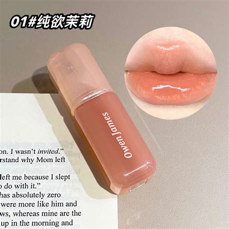 Owenjames Mirror Lip Glaze Lasting Duddle Lip Gloss Lip Mud Lip Glaze Makeup Shopee Philippines