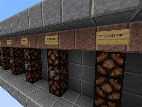 32 Bit Binary Counter Read Write Minecraft Map