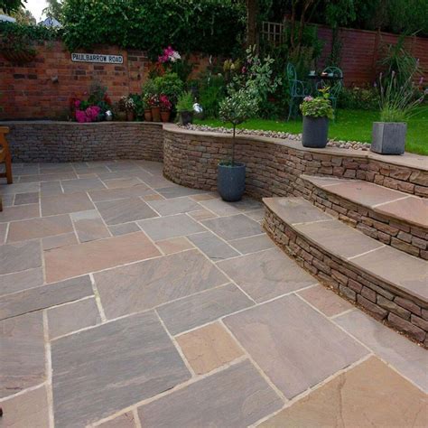 Porcelain Concrete Natural Stone Paving Slabs And Landscaping Features