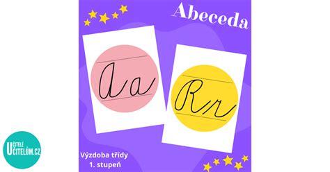 Abeceda Český Jazyk čtení Učiteléučitelůmcz
