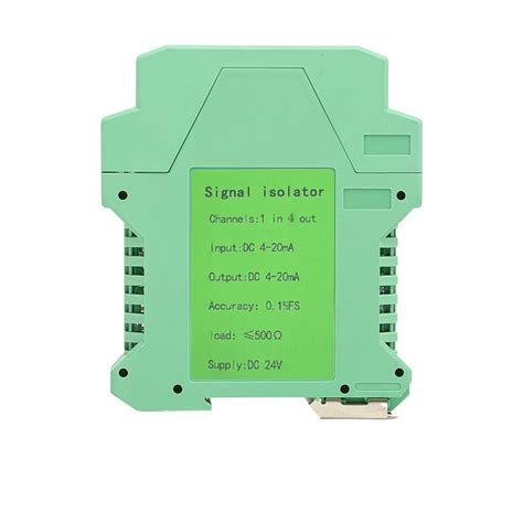 GetUSCart Analog Signal Isolator Transmitter Splitter DC Galvanic