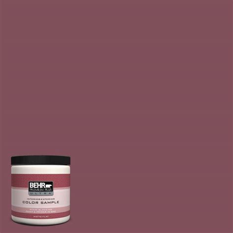 BEHR Premium Plus Ultra 8 Oz Home Decorators Collection Fine Burgundy
