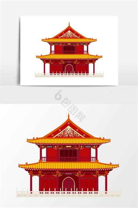 古建筑ai矢量图图片大全古建筑ai矢量图素材下载 包图网