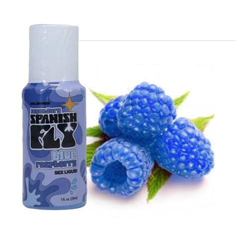 Edible Flavored Sex Drops Blue Rasp 1oz Libido Boost Sexual Enhancement