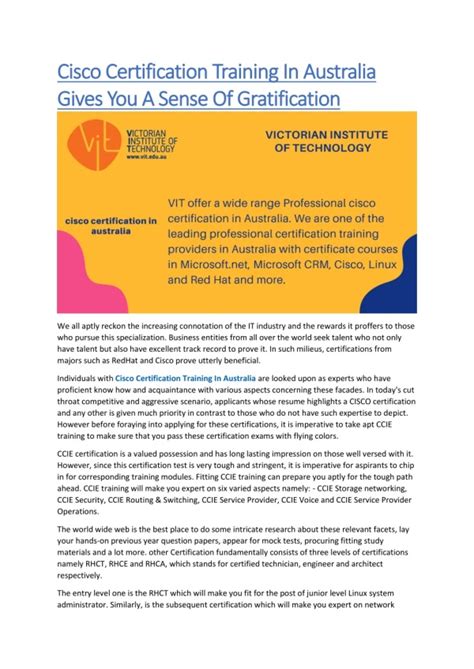 Ppt Take Cisco Certification Courses Powerpoint Presentation Free Download Id 7330027