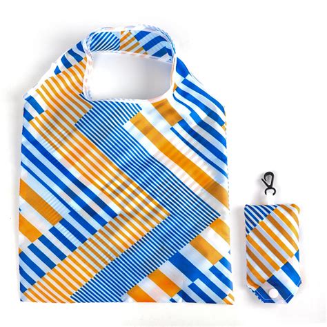 ถุงผ้า ถุงช้อปปิ้ง ถุงผ้าพับได้ ลดโลกร้อน กระเป๋าใส่ของพับได้ Shopping Bag กระเป๋าช้อปปิ้ง