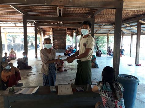 ဘောဂလိမြို့ မဲတင်းတိမ်ကျေးရွာအုပ်စု၌ ပုံမှန်ဝင်ငွေမရှိသော အခြေခံလူတန