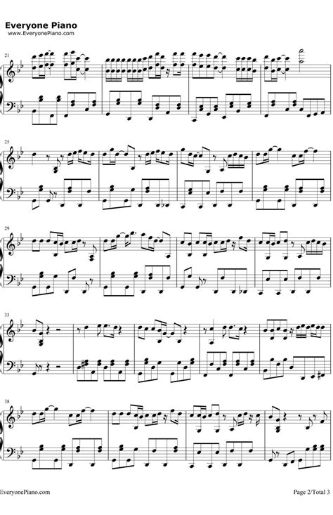 柠檬树钢琴谱 苏慧伦 钢琴五线谱 Lemon Tree钢琴独奏谱 搜谱啦