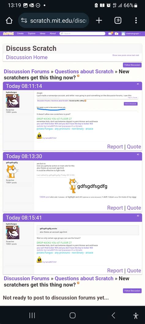 New Scratchers Get This Thing Now Discuss Scratch