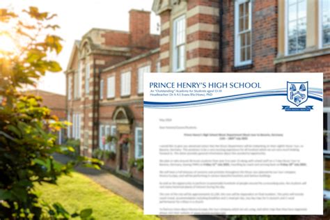 Music Lessons Letter Prince Henrys High School