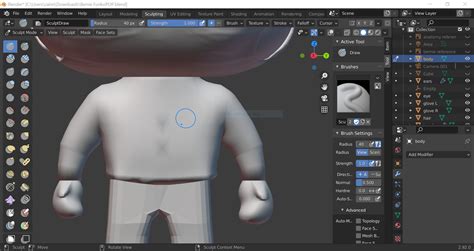 Smoothing Artifacts When In Sculpt Mode Basics Interface Blender Artists Community