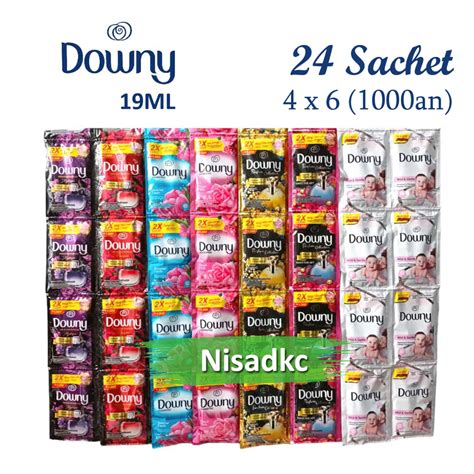 Jual 4 Renceng Downy 1000 Isi 24 Sachet Pewangi Pakaian Rentengan