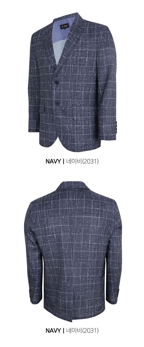 골드파파 남성 여름용 투버튼 콤비자켓