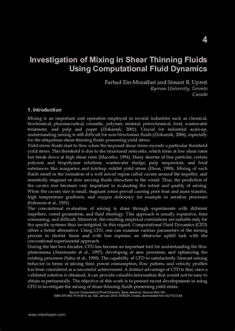 pdf investigation of mixing in shear thinning fluids using dokumen tips