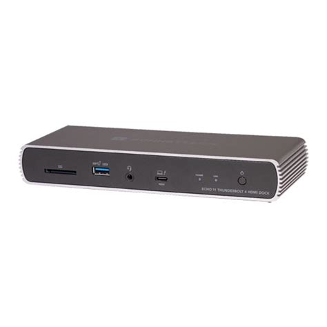Sonnet Echo 11 Thunderbolt 4 Hdmi Dock Ln137460 Son Echo Dk11h T4 Scan Uk