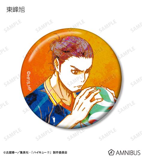 ハイキュー トレーディング Ani Art 第2弾 メタリック缶バッジ Amnibusアムニバス